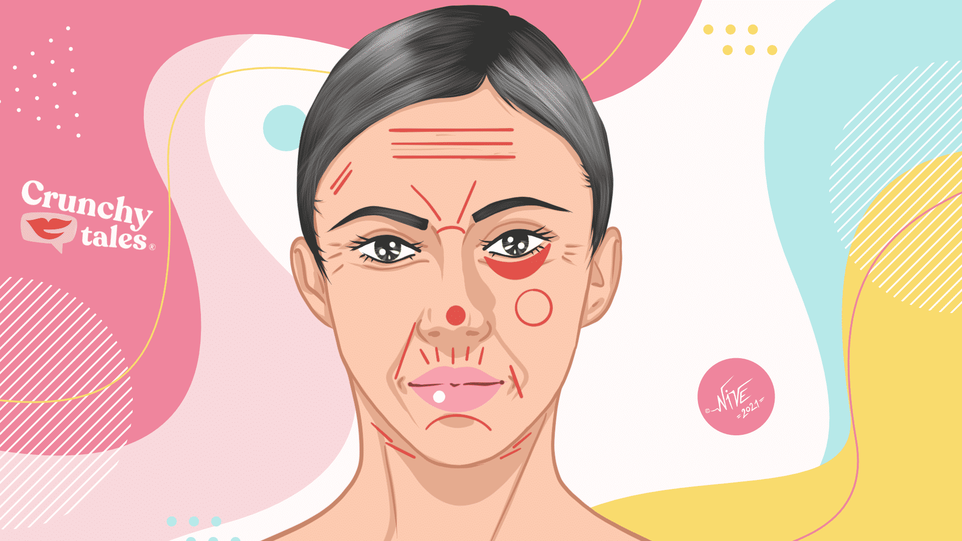 Wrinkled Forehead Angry